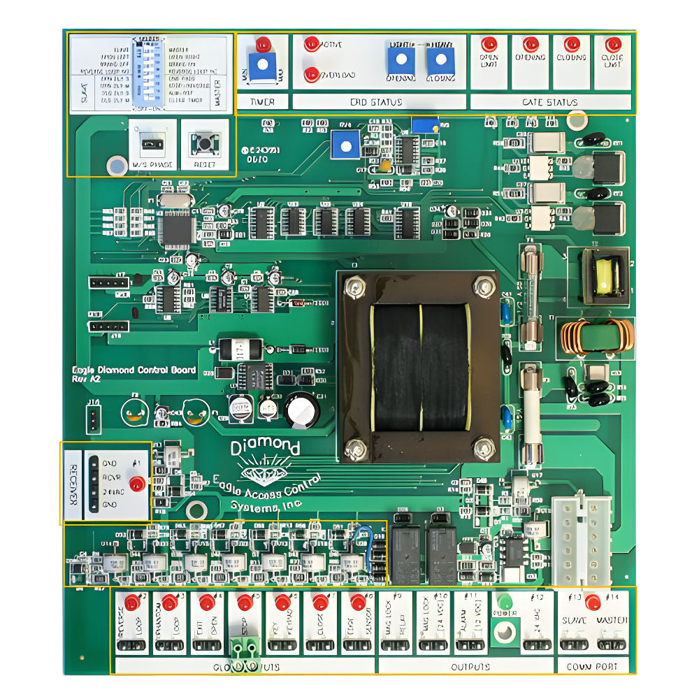 Eagle-E555 Non-UL Diamond CB control board – PSS Store