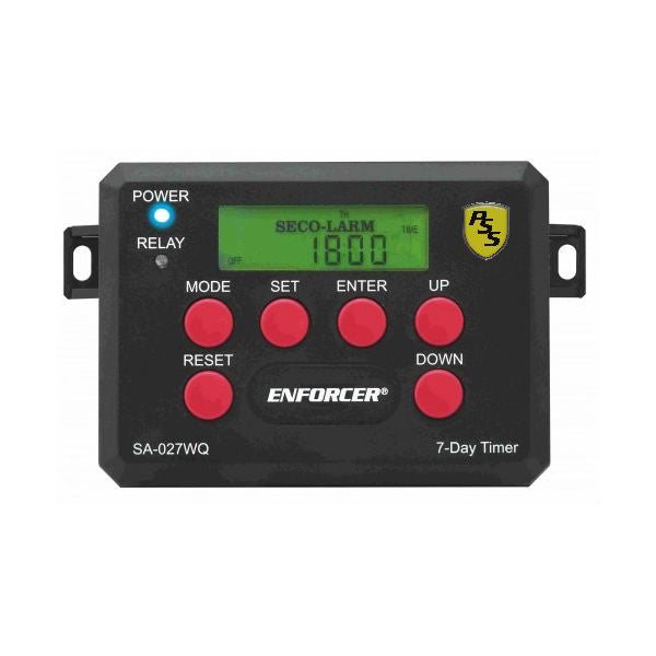 Seco-Larm Enforcer SA-027WQ Seven Day Digital Timer – PSS Store