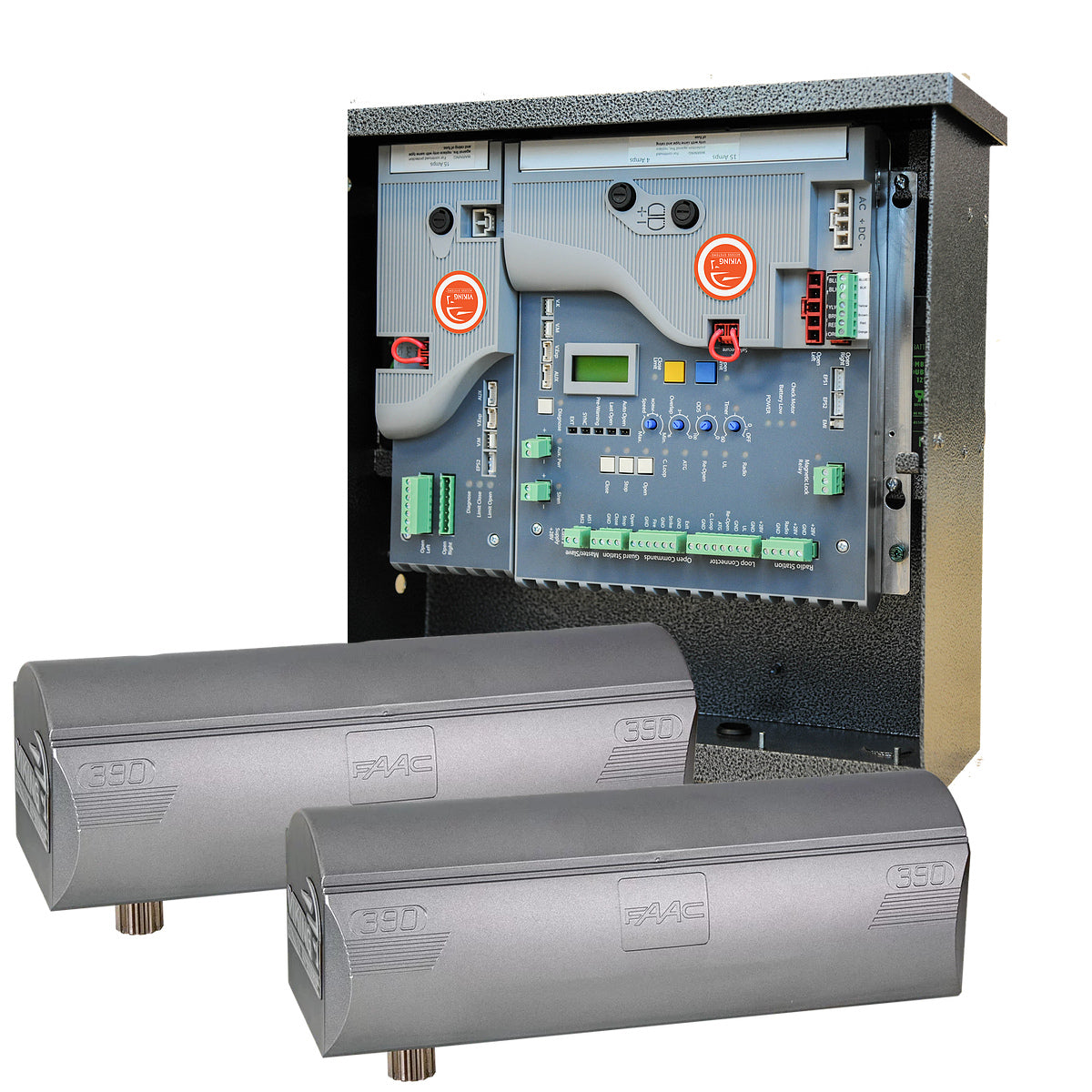 Viking X-390 Dual Gate System | Column Mount Bi-Parting Operator | PSS ...